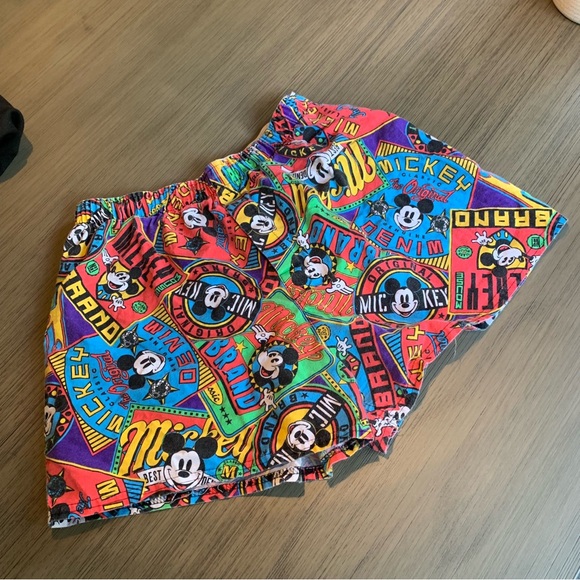Disney | Shorts | Vintage Disney Fashions Mickey Mouse Boxer Shorts ...